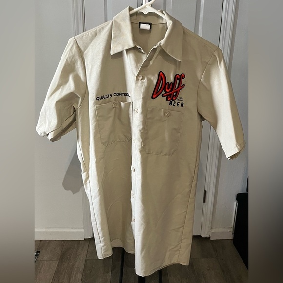 Simpsons | Shirts | Universal Studios The Simpsons Quality Control Duff ...